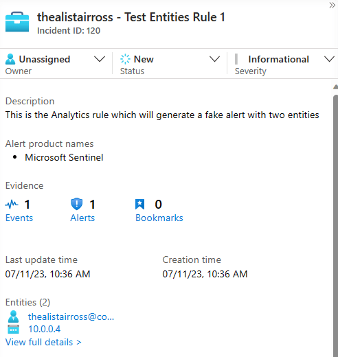 Microsoft Sentinel Entities (3 of 4) – Cross Workspace – The Cloud Brain Dump – By TheAlistairRoss